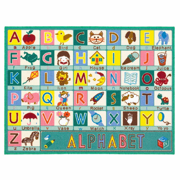Green ABC Kids Rug – Rugs & Rooms
